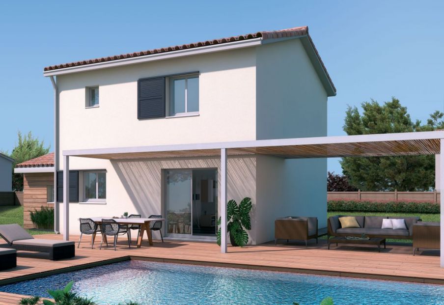 Ref:9085 - Villa neuve moderne 90m2 - centpourcent-occitanie.fr